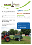 Sand based Dressing for Golf Courses and Sports Pitches | Sports&Turf
